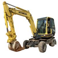 China Hyundai 60w-9 Used Korea Original 6ton Excavator Crawler Digger 6000 kg Machine Weight for sale
