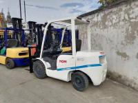 China Food Beverage Used Japan Diesel Forklift TCM 3 ton with Nabtesco Hydraulic Cylinder for sale