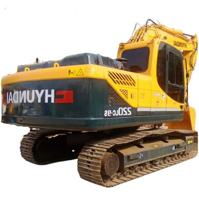 China Used Digger Hyundai 220LC-9S Excavator 20 Ton with 0.3m3 Bucket Capacity in Korea for sale