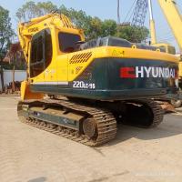 China Used Digger Hyundai 220LC-9S Excavator 20 Ton with 0.3m3 Bucket Capacity in Korea for sale