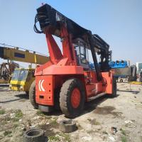 China 90% Kalmar Reach Stacker DRD450 Tower Crane 45 Ton Container Telescopic Handler for sale