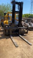 China Good Condition TCM 100 10 Ton Used Forklift with Original Paint and EPA Engine in Yellow for sale