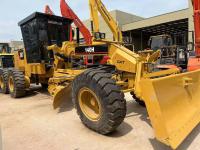 China CAT 140H Grader with Low Working Hours and High Grade Ability Outdoor Engine Included for sale