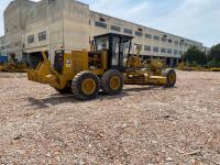 China Japan Original Used Caterpillar 14H Motor Grader with Road Tyre and Front Loader in Japan for sale