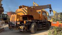 China Japan Made Construction Machinery Crane 35t Mobile Truck and Low Working Hours for sale