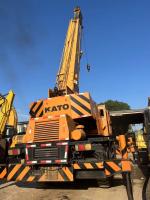 China Japan Made Construction Machinery Crane 35t Mobile Truck and Low Working Hours for sale