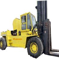 China Used 30TON Heavy Duty Forklift Komatsu FD320 Secondhand Original Japan for Warehouse for sale