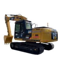 China 20000 kg Used Original Paint Diesel Digging Machine Crawler Excavator Caterpillar 320D for sale