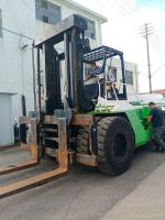China Heavy duty forklift Komatsu FD240 warehouse container used forklift truck for durable for sale