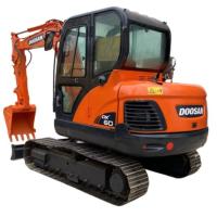 China Liyuan Hydraulic Pump Doosan DX60 Mini Excavator Japan Original Paint Digger in Japan for sale