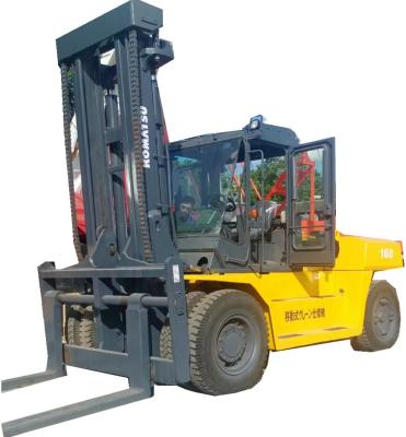 China Secondhand Komatsu FD160 16TON Diesel Forklift with Original Hydraulic System at Good for sale