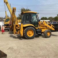 China Used Japan JCB 3CX Backhoe Loader Tractor 127kw Operating Weight 10 Ton for sale
