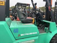 China Used Warehouse Container 4 TON Mitsubishi FD40 Hydraulic Forklift in Good Condition for sale