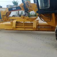 China Secondhand CAT140K Motor Grader Original Color Used Engineering Construction Machinery for sale