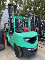 China 122mm Fork Width Mitsubishi FD35 3.5TON Secondhand Diesel Engine Pallet Lifting Truck for sale