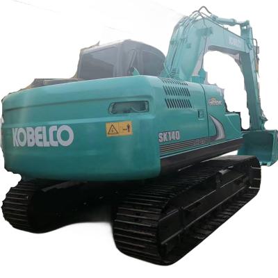 China Used Kobelco SK140 Excavator with Original Paint and 0.1m3 Bucket Capacity from Japan for sale