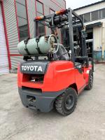 China Secondhand 3.5ton 3ton Diesel Engine Forklift TOYOTA 35 30 for Warehouse Container Lifting for sale