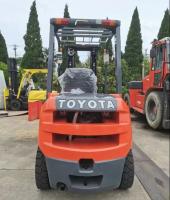 China Secondhand 3.5ton 3ton Diesel Engine Forklift TOYOTA 35 30 for Warehouse Container Lifting for sale