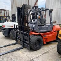 China Japan Made 7ton Diesel Engine Forklift for TOYOTA FD70 Warehouse Container Secondhand for sale