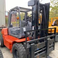 China Japan Made 7ton Diesel Engine Forklift for TOYOTA FD70 Warehouse Container Secondhand for sale