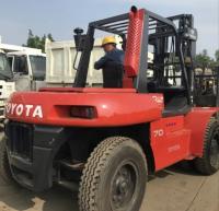 China Japan Made 7ton Diesel Engine Forklift for TOYOTA FD70 Warehouse Container Secondhand for sale