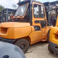 China Secondhand 5ton Diesel Engine Forklift TOYOTA 50 for Warehouse Container Lifting for sale