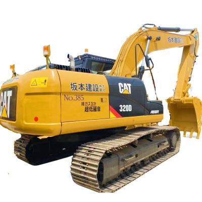China Japan Used 20ton Diesel Digger Caterpillar 320D 2017 with Liyuan Hydraulic Cylinder for sale