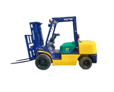 China KOMATSU FD30 3ton Forklift Used Mini Pallet Lifting Truck for Warehouse Container for sale