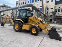 China Used Original Paint Diesel Loader Caterpillar 420F with 2017 Nabtesco Hydraulic Valve for sale