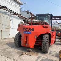 China TCM 25ton Mini Forklift Diesel Engine on for Warehouse Container Pallet Lifting Truck for sale