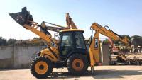China JCB 4CX Backhoe Loader 15000 KG Hydraulic Machine with Liyuan Hydraulic Cylinder for sale