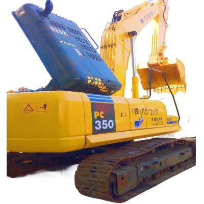 China Komatsu PC350 Used Excavator Japan Original Paint 35ton Komatsu Crawler Excavator for sale