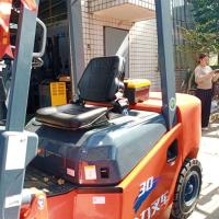 China HELI CPCD 30 Secondhand Original Color Diesel Forklift Used 3T Forklift for sale
