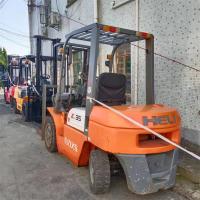 China Original Color Used Heli K35 4Ton Diesel Forklift Truck With Original Engine for sale