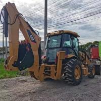 China CAT 420F Used Backhoe Loader with 20Ton Operating Weight and 0-2000 Working Hours for sale