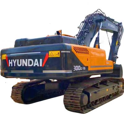 China Korea Used Digger Hyundai 300LC-9S Original Paint Fully Hydraulic System Crawler Excavator for sale