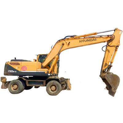 China Original Paint Hyundai 210W-9 Excavator 21000 kg Machine Weight Liyuan Hydraulic Pump for sale