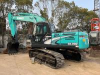 China Used Kobelco SK210LC Excavator with Liyuan Hydraulic Pump and Original Paint at Japan for sale