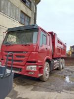 China Used Dump Truck HOWO 375 with Original Paint and EPA Engine from Japan at Restaurant for sale