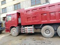 China Used Dump Truck HOWO 375 with Original Paint and EPA Engine from Japan at Restaurant for sale
