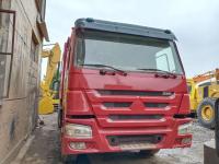 China Used Dump Truck HOWO 375 with Original Paint and EPA Engine from Japan at Restaurant for sale