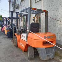China 90% Second-hand Truck HELI K35 3.5TON Lifting Forklift with Original Paint and Good for sale