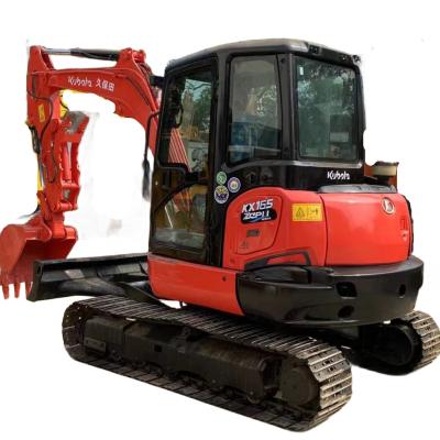 China Liyuan Hydraulic Cylinder 5ton Excavator Kubota KX165-5 with HINO Engine in Shanghai for sale