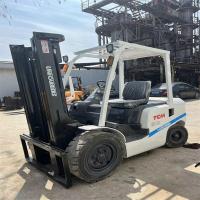China Japan Good Condition Used TCM 3T Forklift with Easy Operation and Multifunctional Function for sale