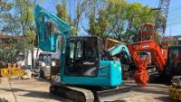 China Used KOBELCO SK60 Mini Excavator with Low Working Hours and Parker Hydraulic Cylinder for sale