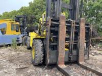 China 32ton KOMATSU FD320 Diesel Forklift Truck with Manual Operation and Low Working Hours for sale