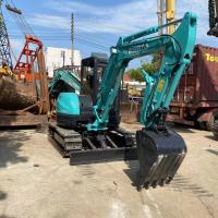 China 2021 Kobelco SK55R 5ton Excavator with Original Engine and Good Condition in Shanghai for sale