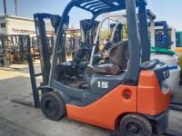 China Used Diesel Power Toyota FD15 Mini Forklift Truck Excellent Working Condition 1.5 Ton for sale