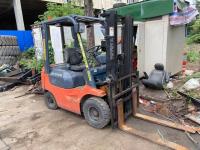 China Used Diesel Power Toyota FD15 Mini Forklift Truck Excellent Working Condition 1.5 Ton for sale