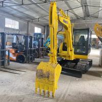 China Low Working Hours Used Komatsu PC56 Mini Small Excavator for Construction Efficiency for sale